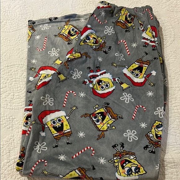 SpongeBob Squarepants | Pants | Spongebob Squarepants Gray And Red ...
